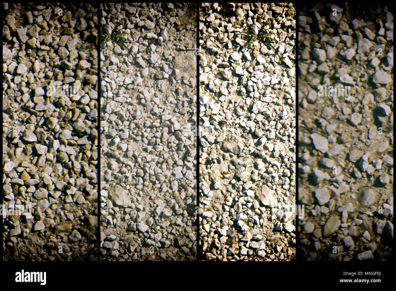 Ground texture like on Mars, sand surface, stone background Stock Photo ...