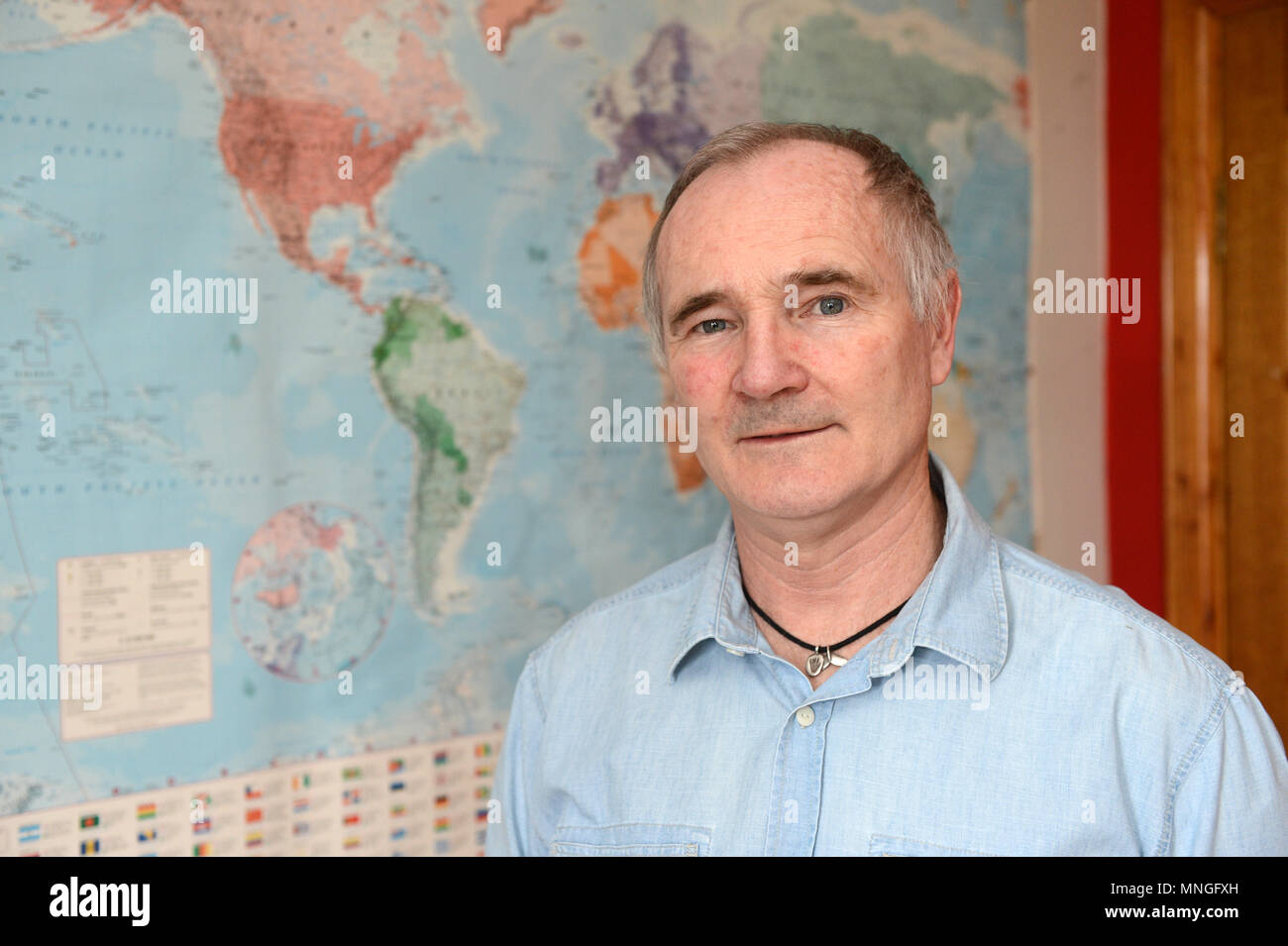 Shetlander Andrew Halcrow who attempted twice a solo navigation round ...