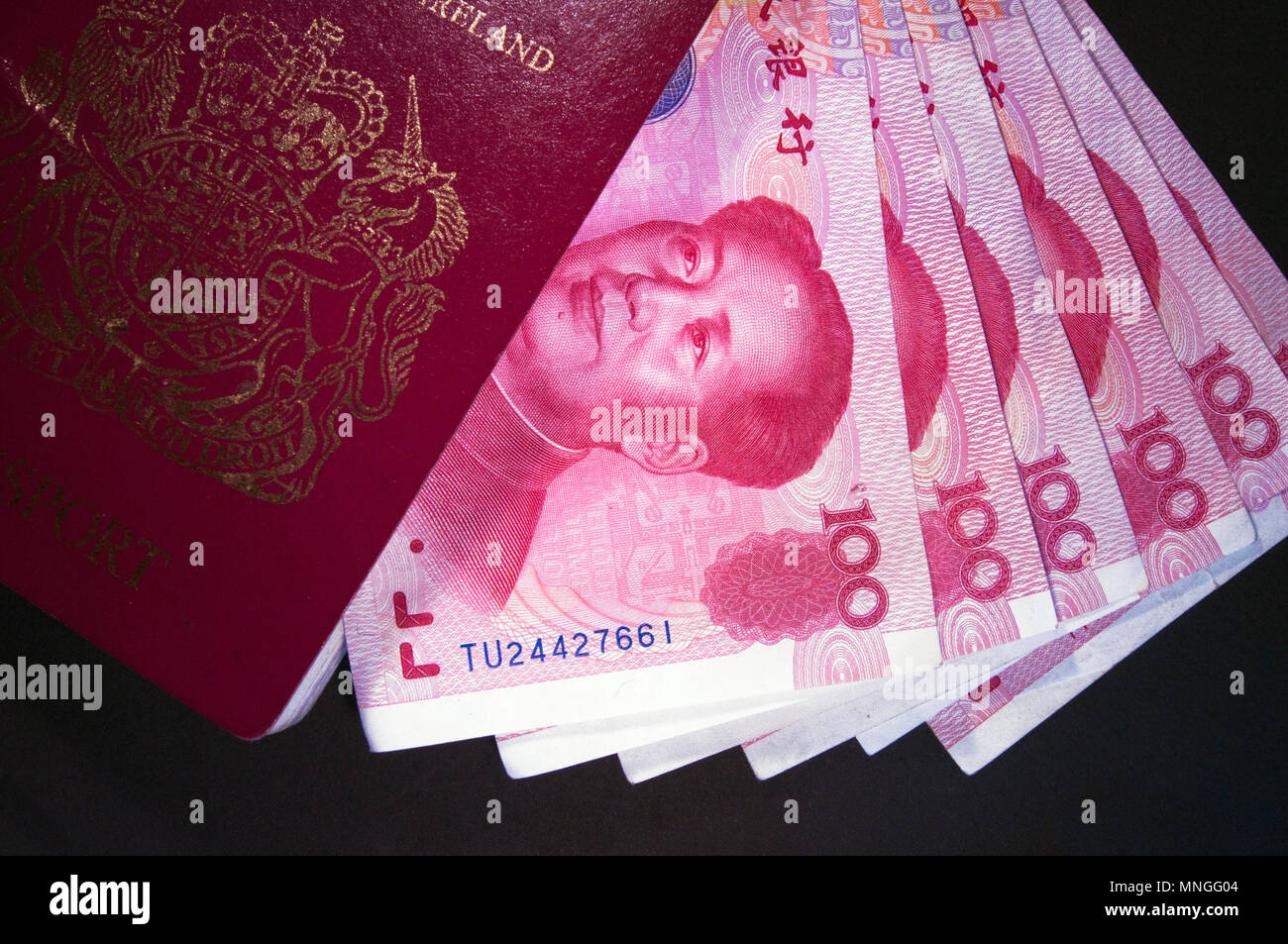 100 yuan note mao zedong hi-res stock photography and images - Alamy