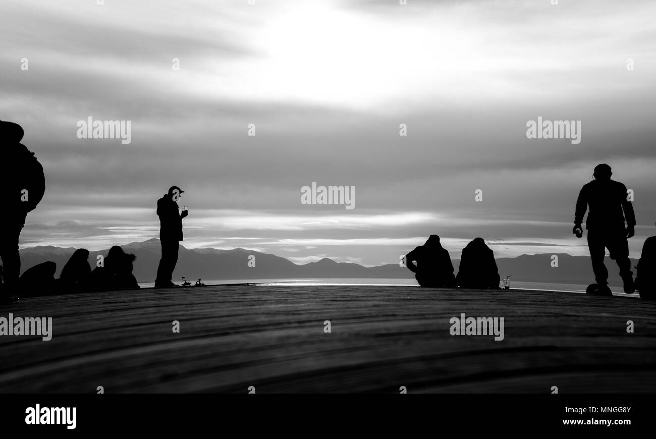 Human silhouettes hi-res stock photography and images - Alamy