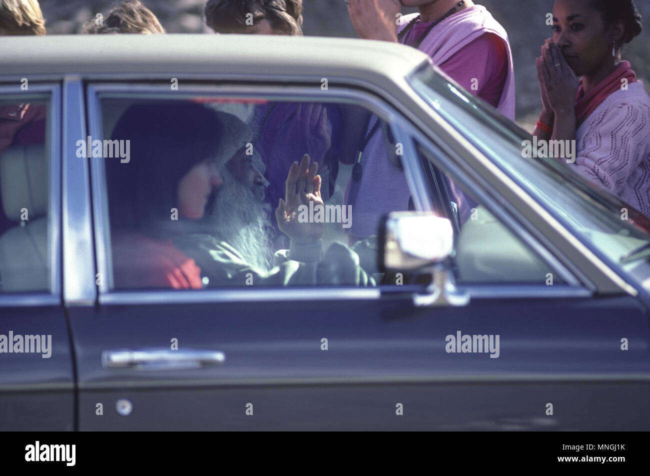 Bhagwan shree rajneesh car hi-res stock photography and images - Alamy