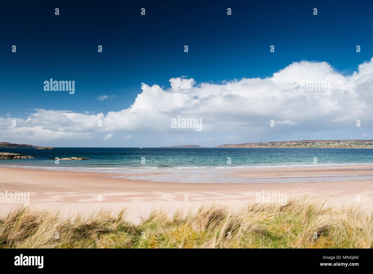 The Beach at Gairloch, Highland, Ross and Cromarty, Scotland Stock ...