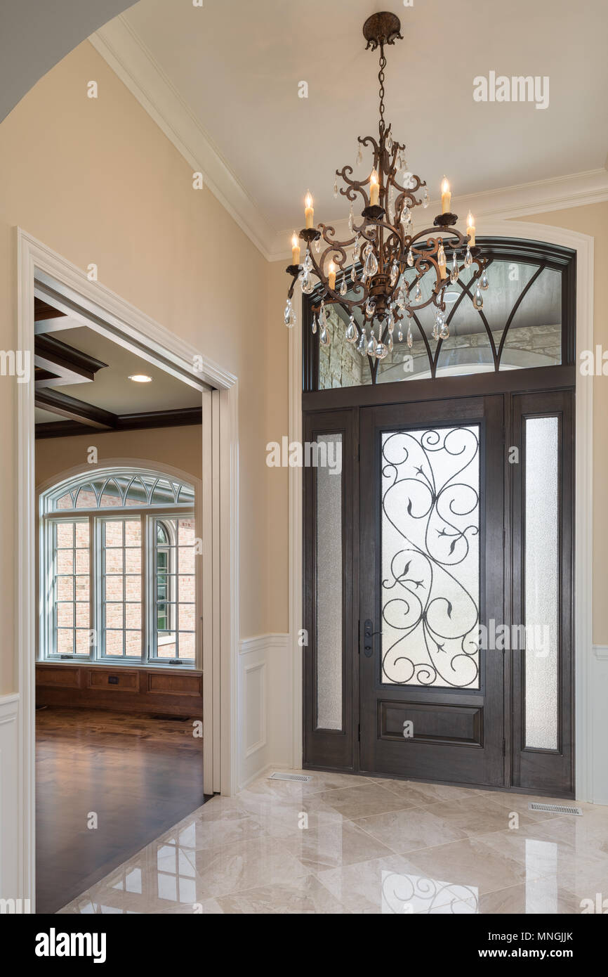Interior of newly constructed suburban residence Stock Photo - Alamy