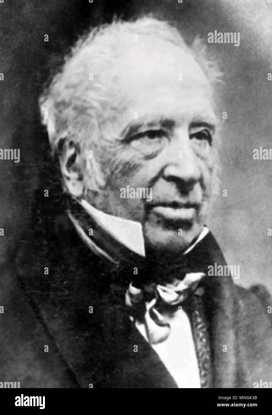 GEORGE CALEY (1773-1857) English aviator,engineer and inventor Stock ...