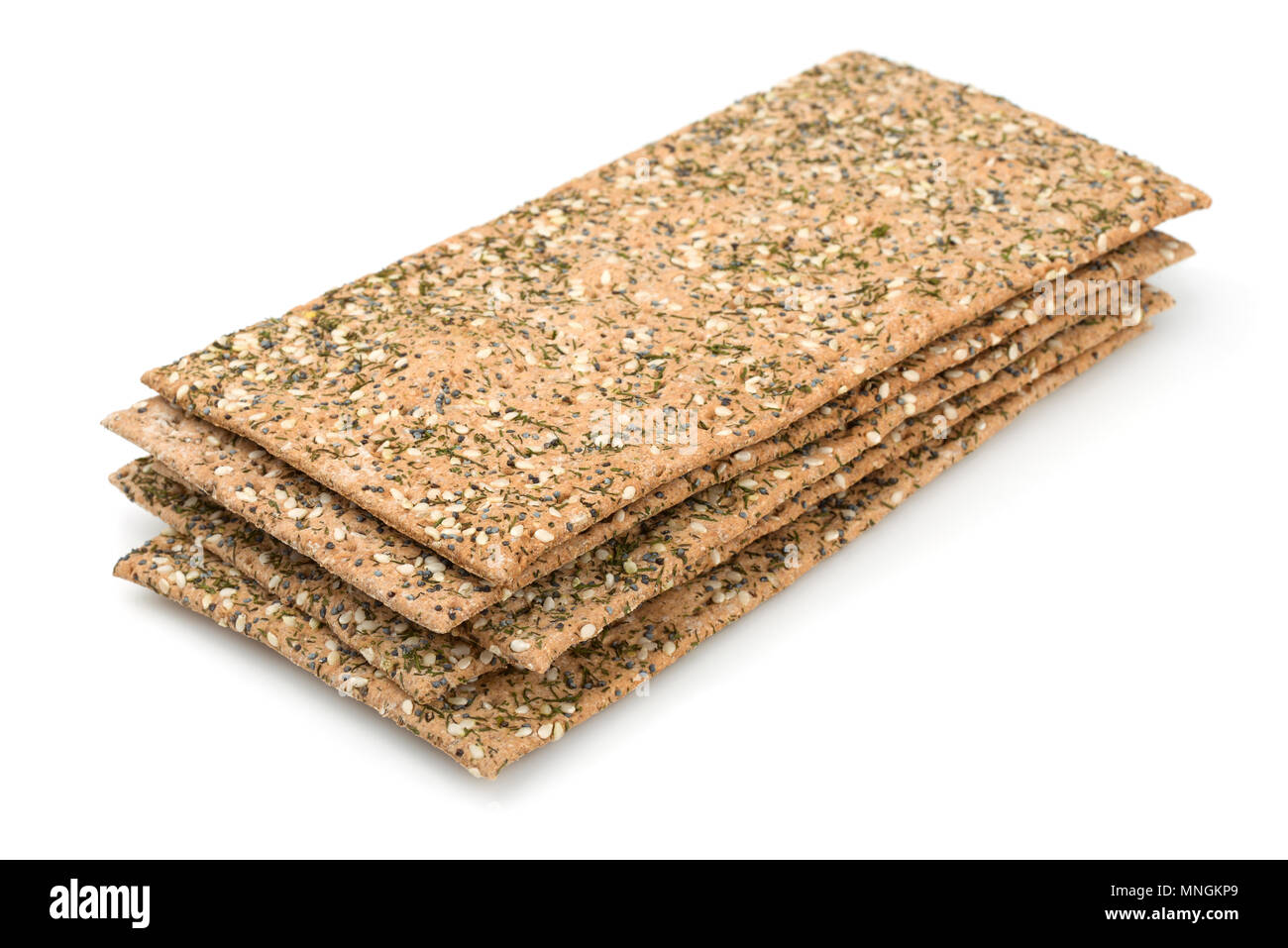 Crispbread fresh cheese hi-res stock photography and images - Alamy
