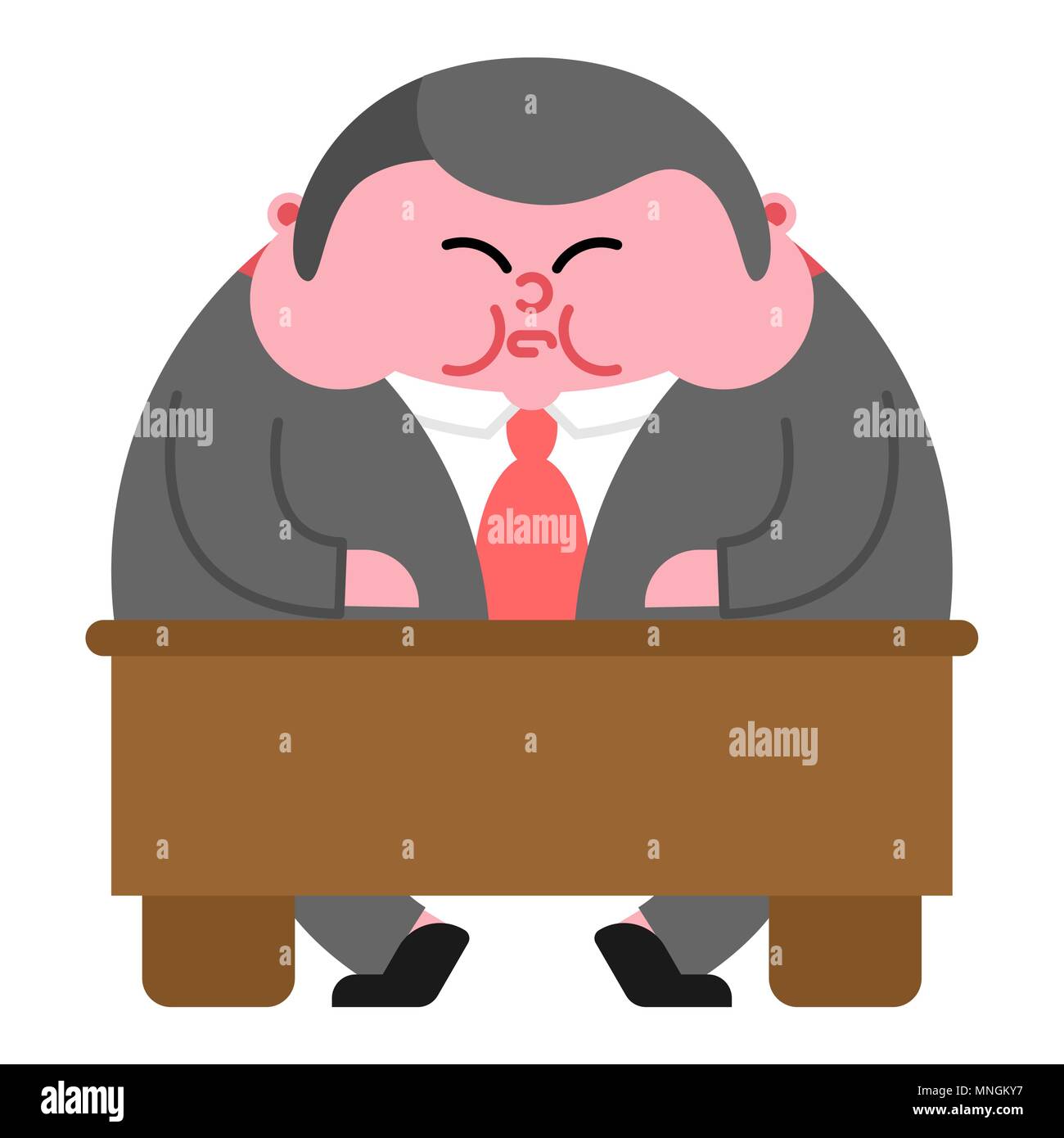 Fat boss hi-res stock photography and images - Alamy