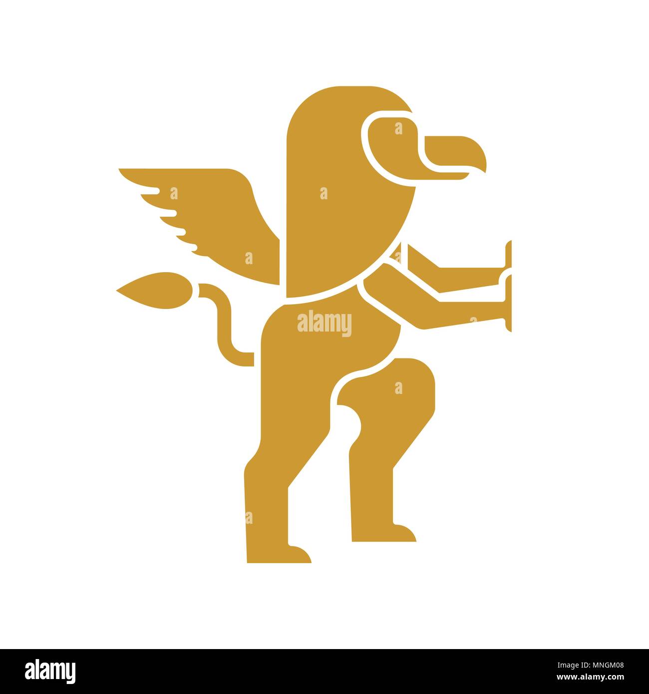 Griffin Cut Out Stock Images & Pictures - Alamy