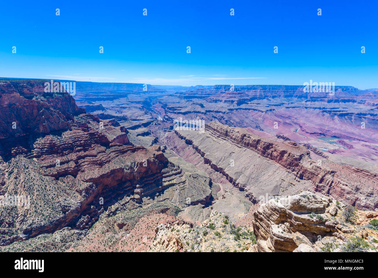 Lipan View Point at Grand Canyon National Park, Arizona, USA Stock ...