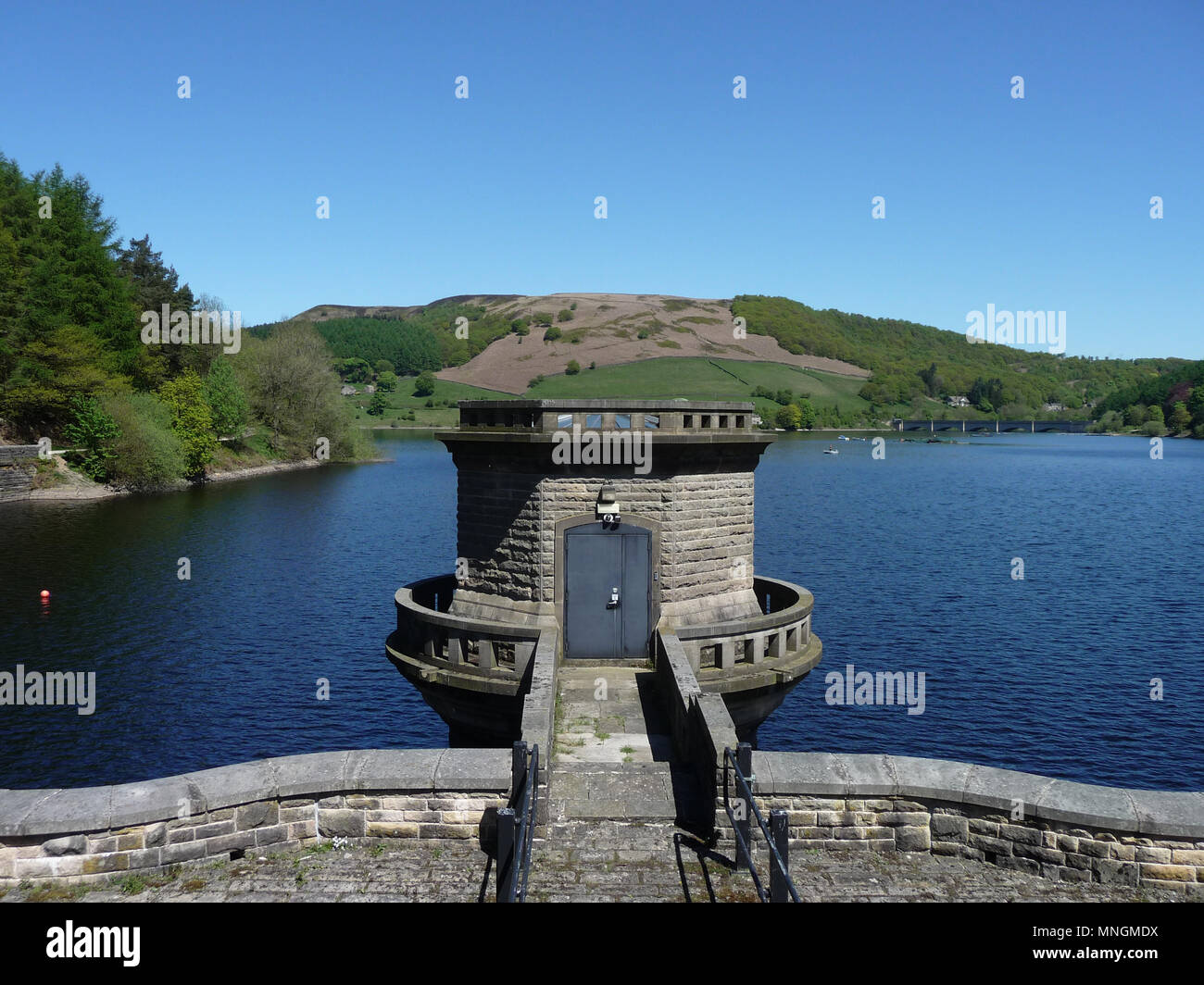 Ladybower Reservoir owned by Severn Water Stock Photo - Alamy