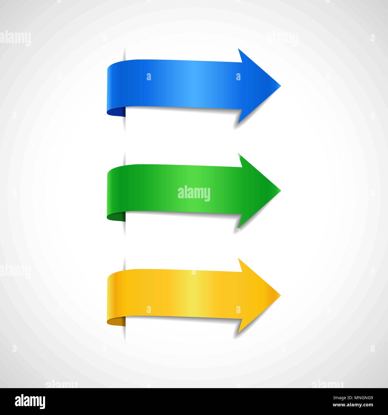 Colorful arrows illustration hi-res stock photography and images - Alamy