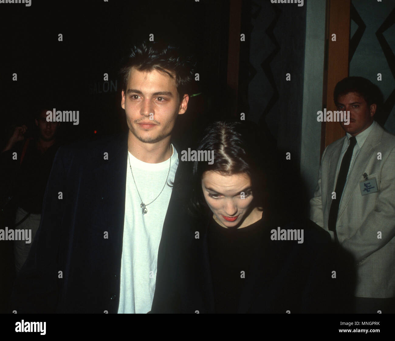 WESTWOOD, CA - SEPTEMBER 24: (L-R) Actor Johnny Depp and actress Winona ...