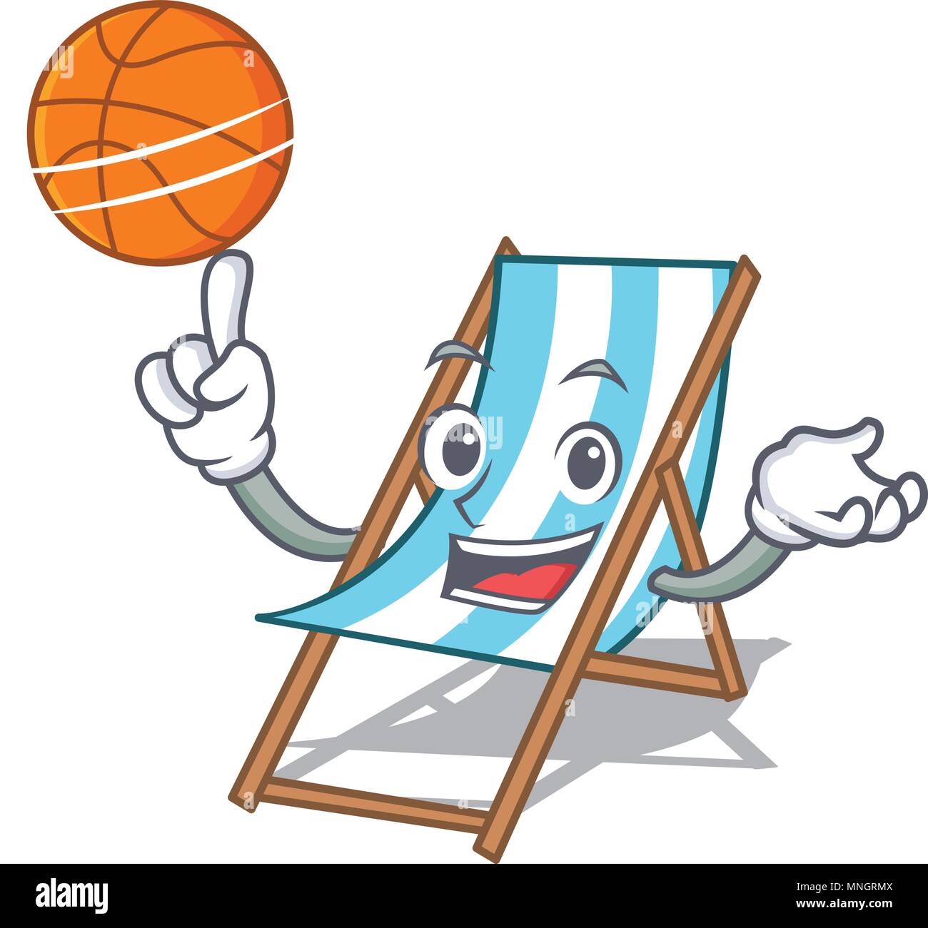 Seaside basketball Stock Vector Images - Alamy