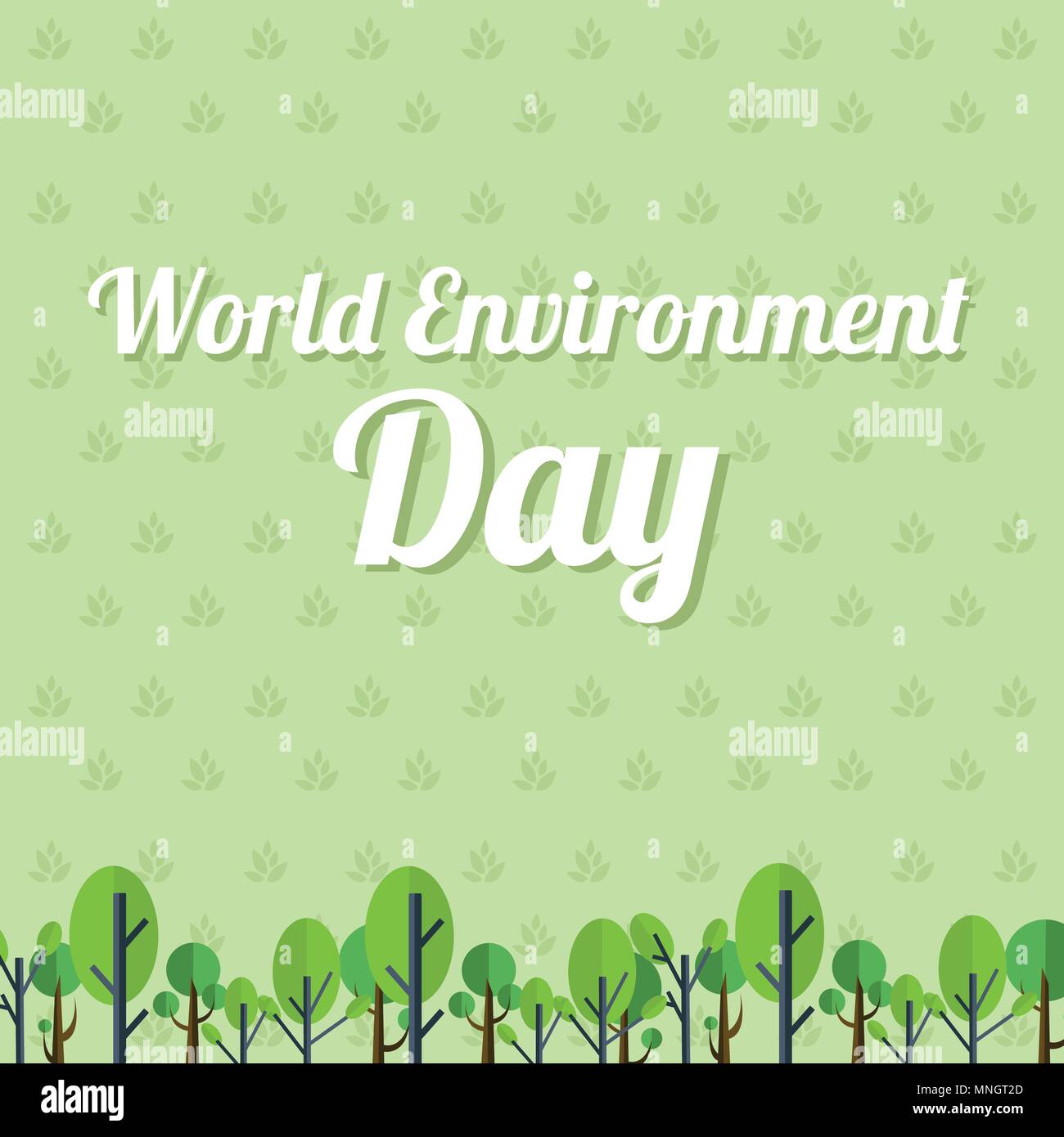 Word environment day design earth vector illustartion Stock Vector ...