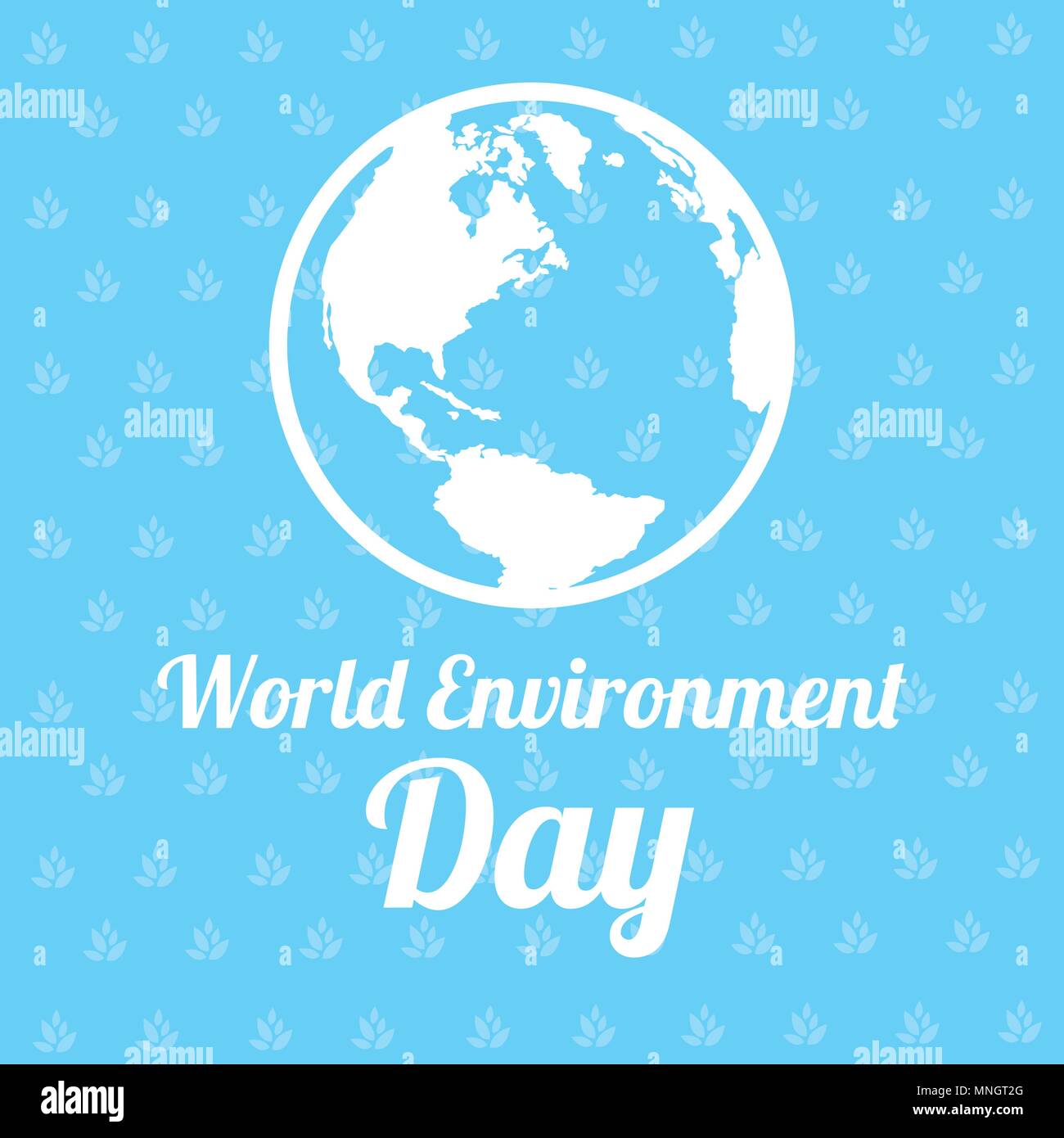 Word environment day design earth vector illustartion Stock Vector ...