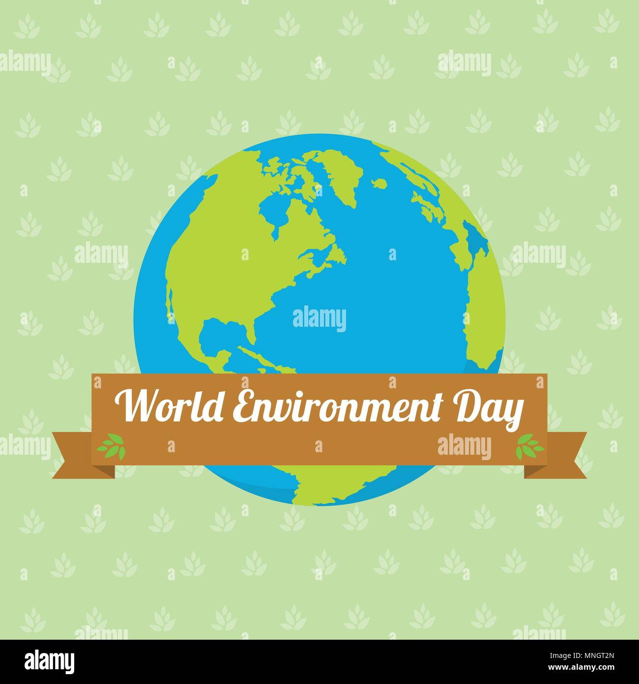 Word environment day with and the word vector illustration Stock Vector ...