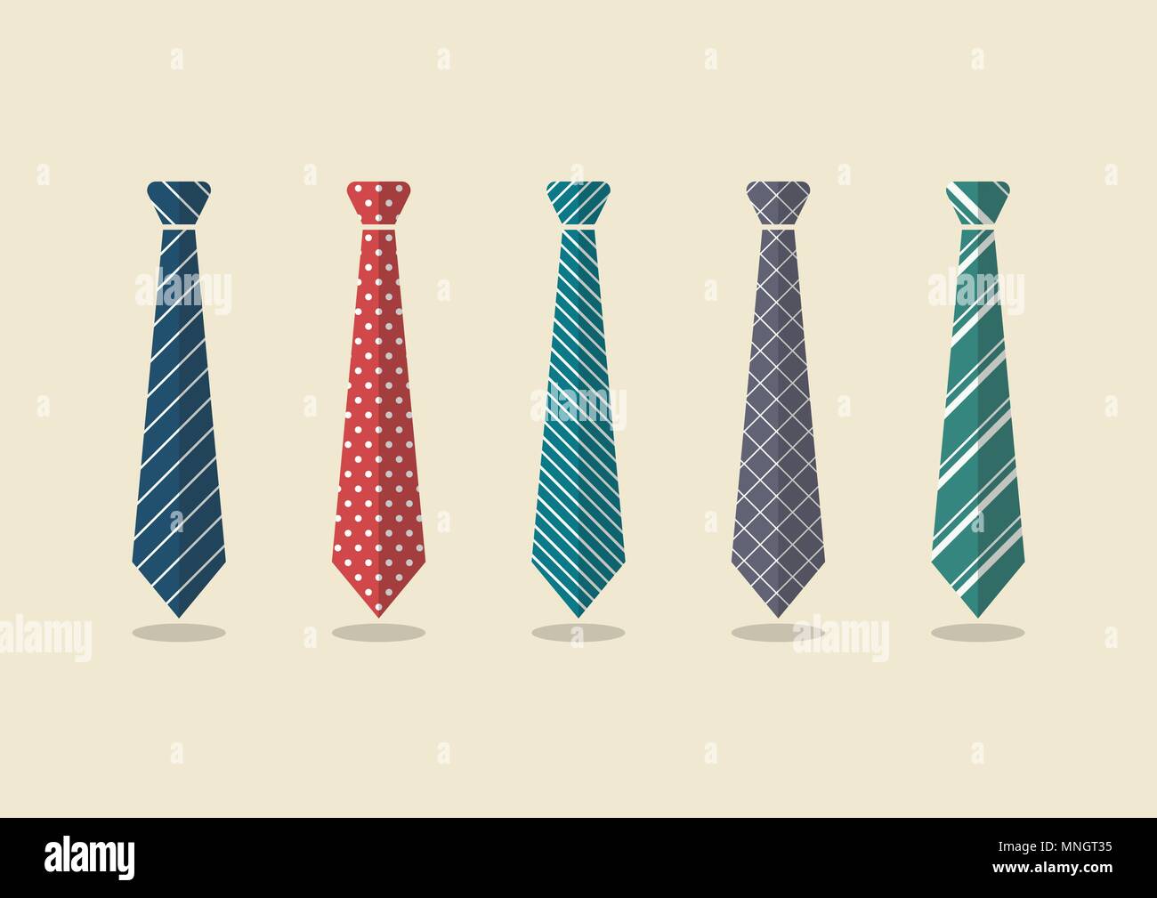 Set different colorful fabric Stock Vector Images - Alamy