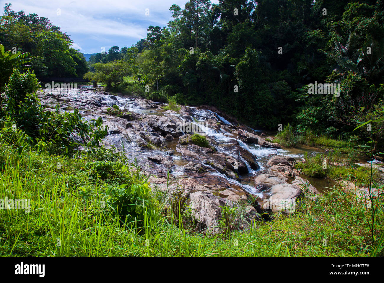 Ka Chong Waterfall is in Khao Chong Botanical Park on the Trang ...