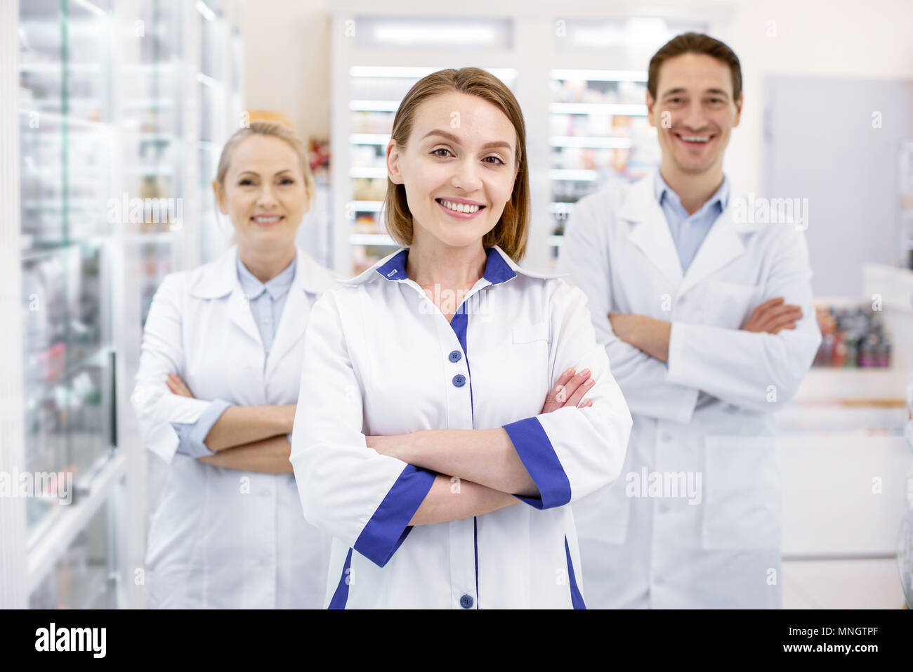Pharmacy team hi-res stock photography and images - Alamy