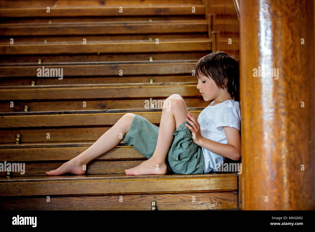 Child Crying On Steps High Resolution Stock Photography and Images - Alamy