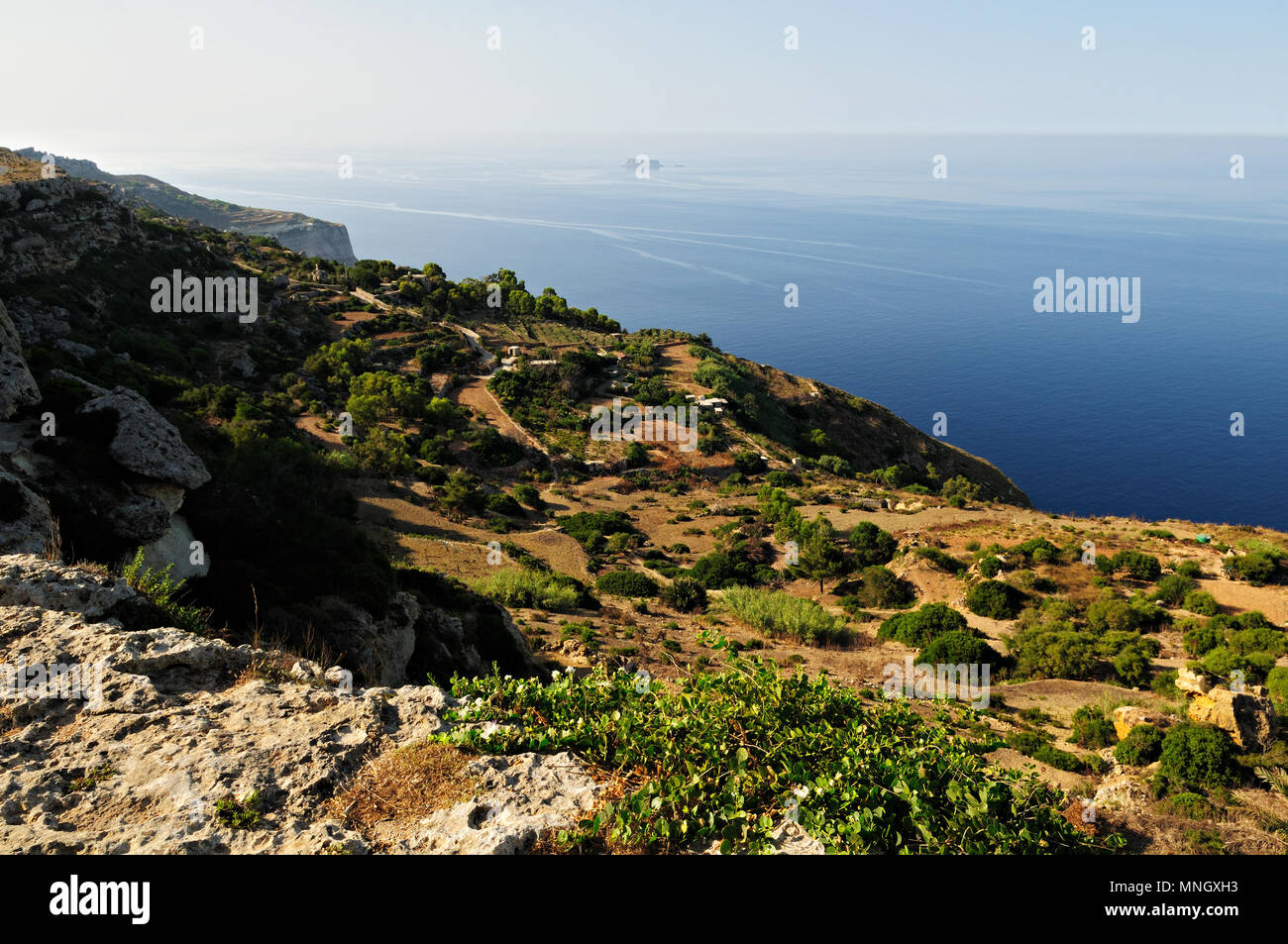 Panorama dingli cliffs malta hi-res stock photography and images - Alamy