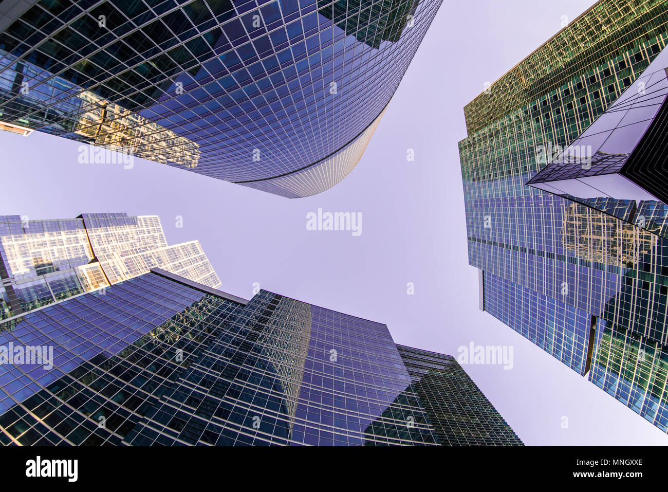 Modern perspective view of the sky hi-res stock photography and images ...