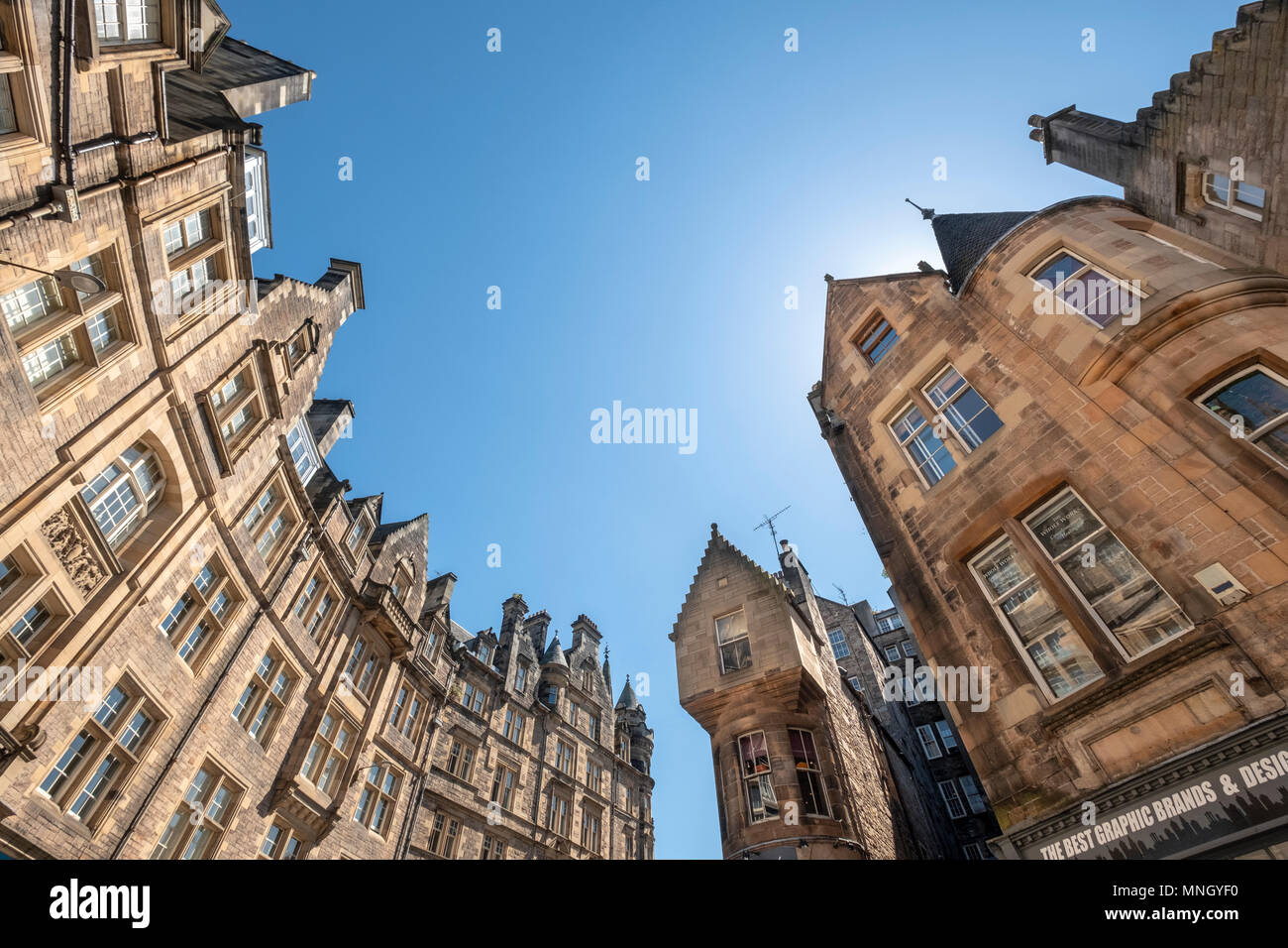 Edinburgh tenements hi-res stock photography and images - Alamy