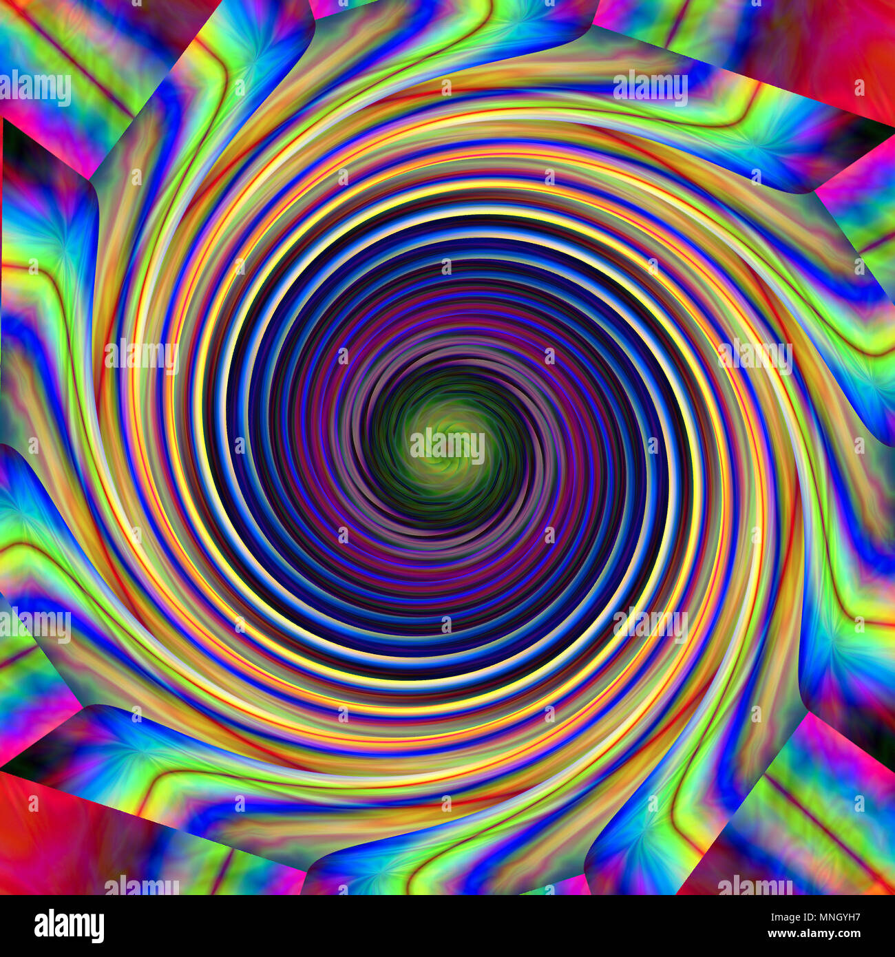 Abstract coloring background of the gradient with visual wave and ...