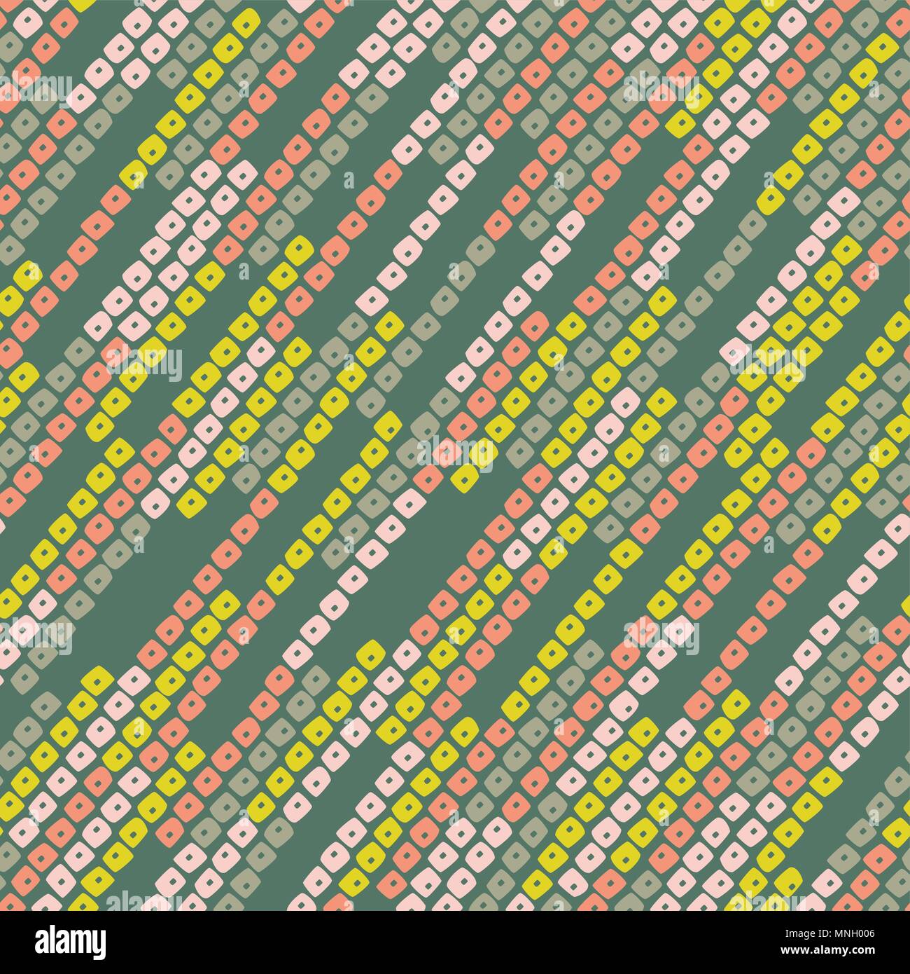 Seamless vector with diagonal bead lines. Abstract striped texture ...