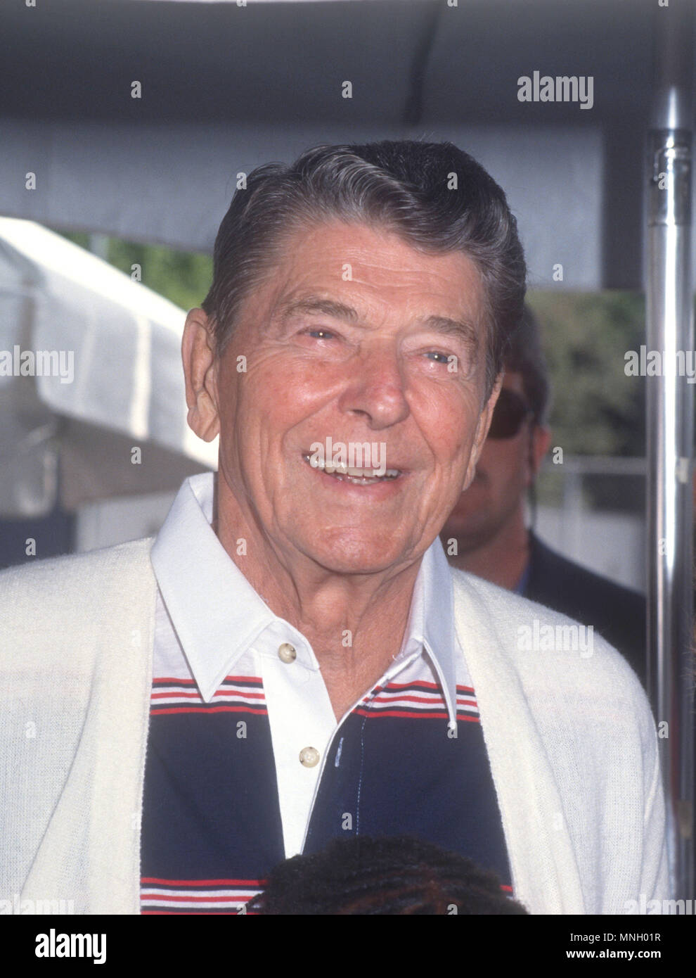 PACIFIC PALISADES, CA - OCTOBER 6: Ronald Reagan attends Second Annual ...