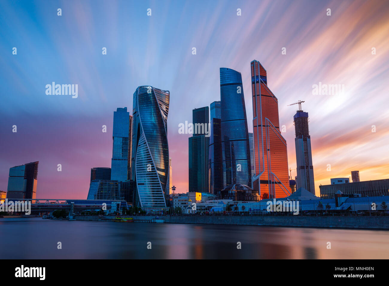 Moscow city business center urban hi-res stock photography and images ...