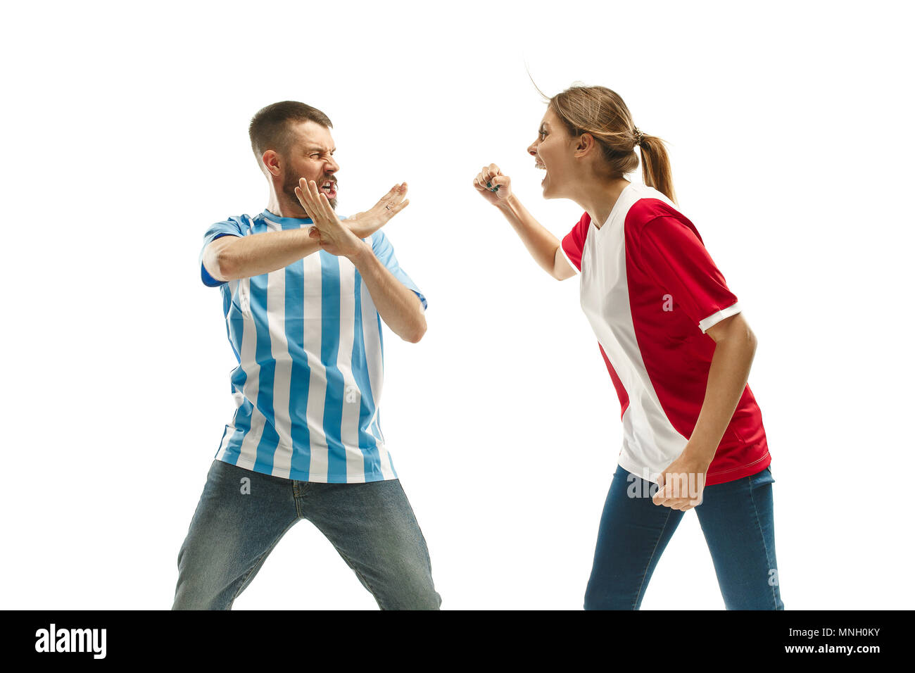 Fan, support concept. Human emotions concepts Stock Photo - Alamy