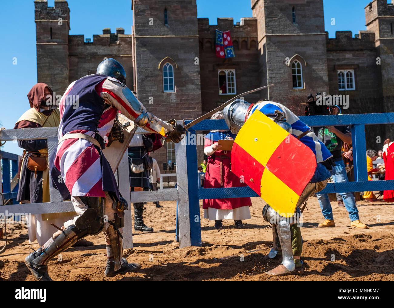 Knights Fight High Resolution Stock Photography and Images - Alamy