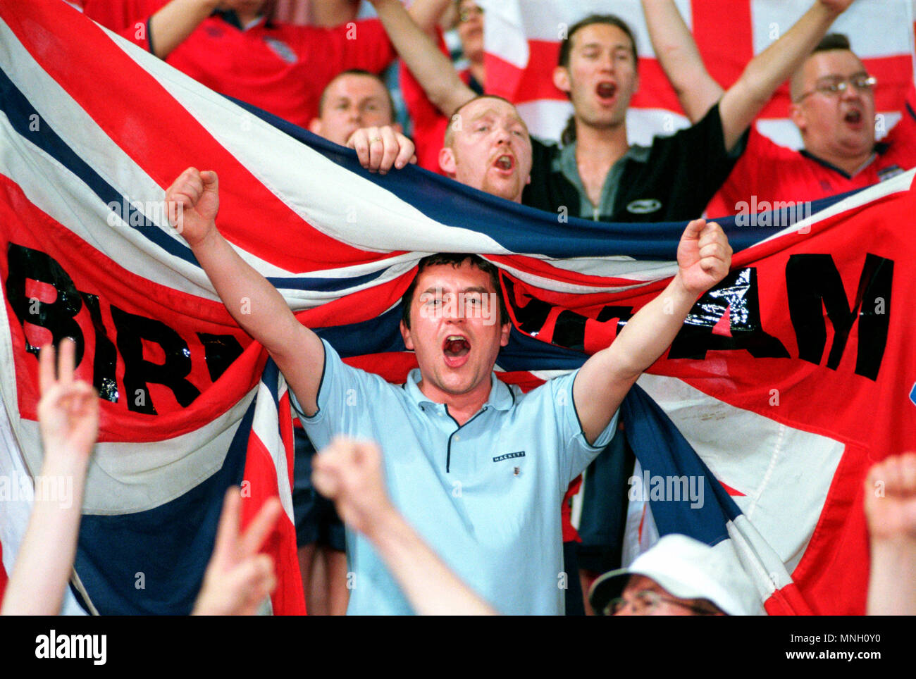 Euro 2000 england fans hi-res stock photography and images - Alamy