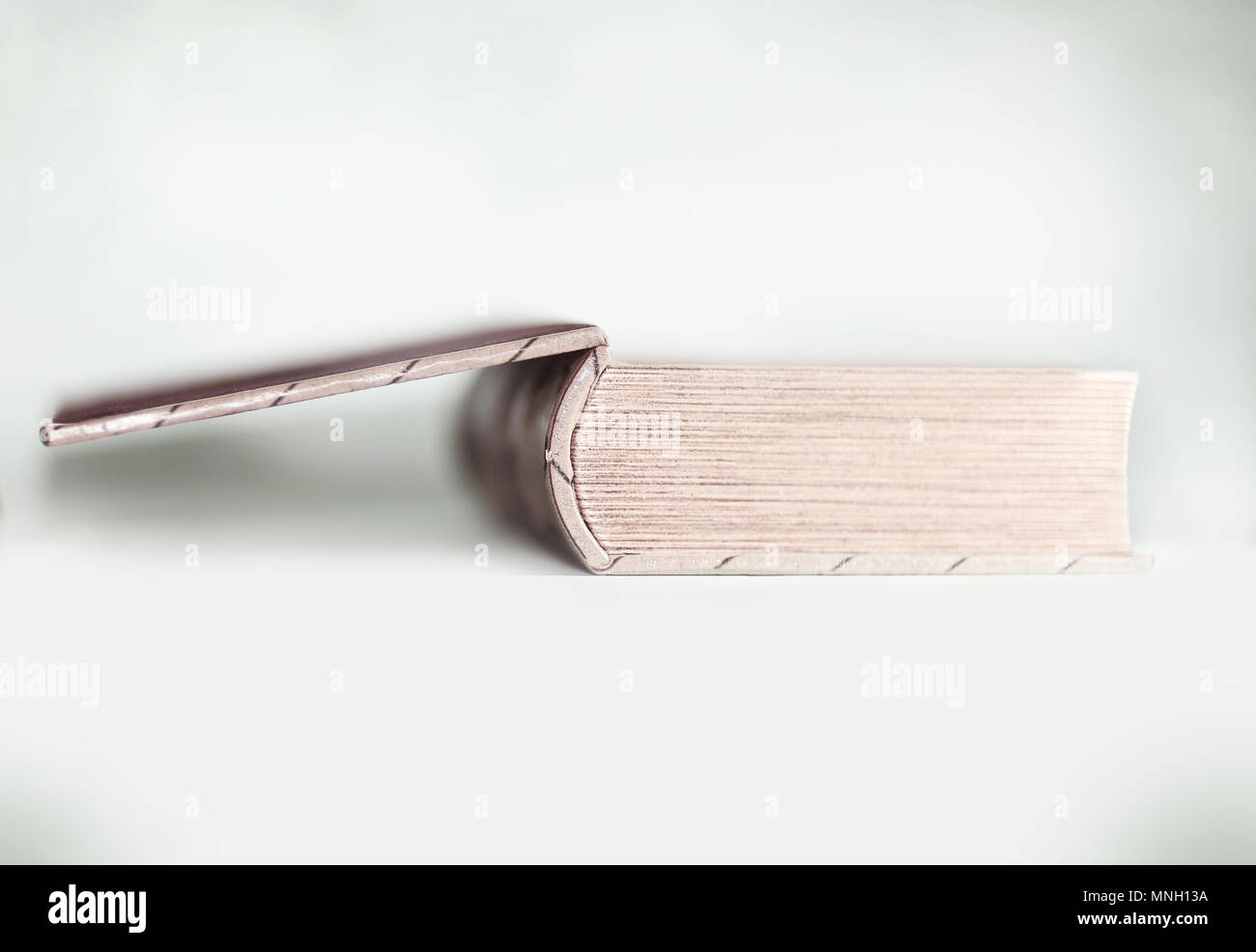 close up.thick old open book. photo with copy space Stock Photo - Alamy