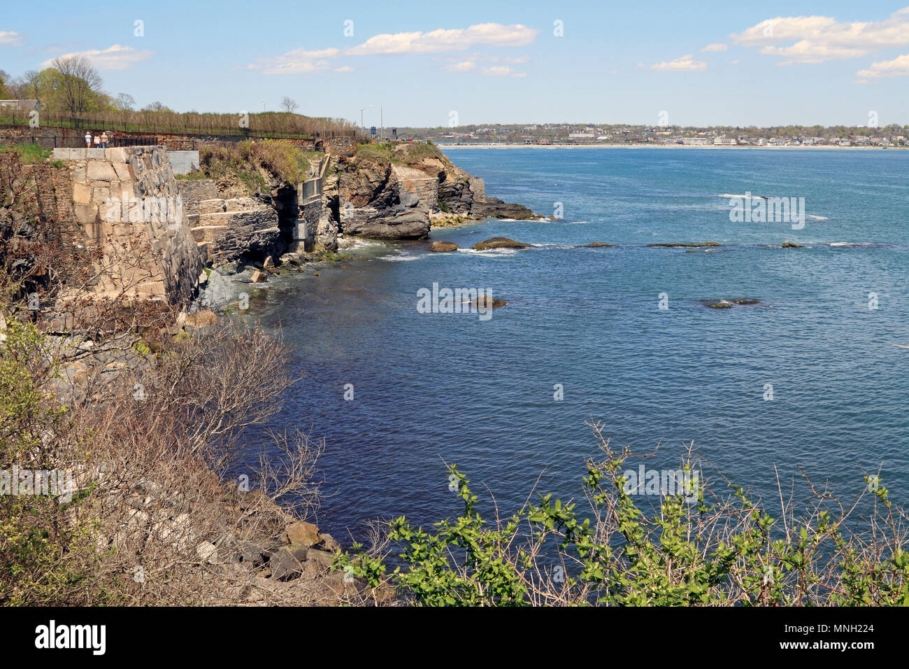 The Cliff Walk, Newport, Rhode Island, USA Stock Photo - Alamy