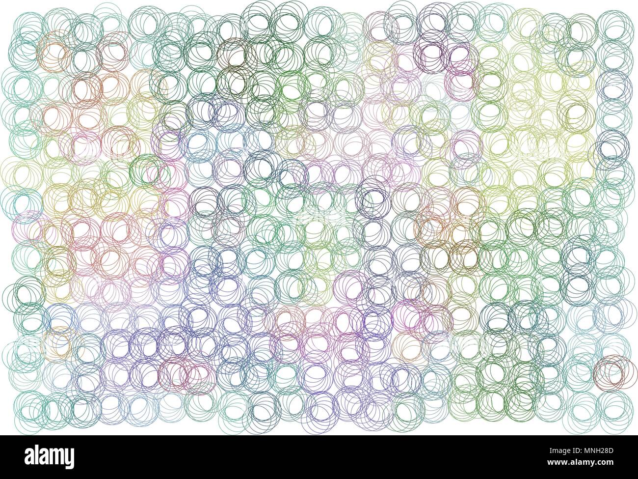 Abstract colored circles or ellipses shape pattern. Good for web page ...