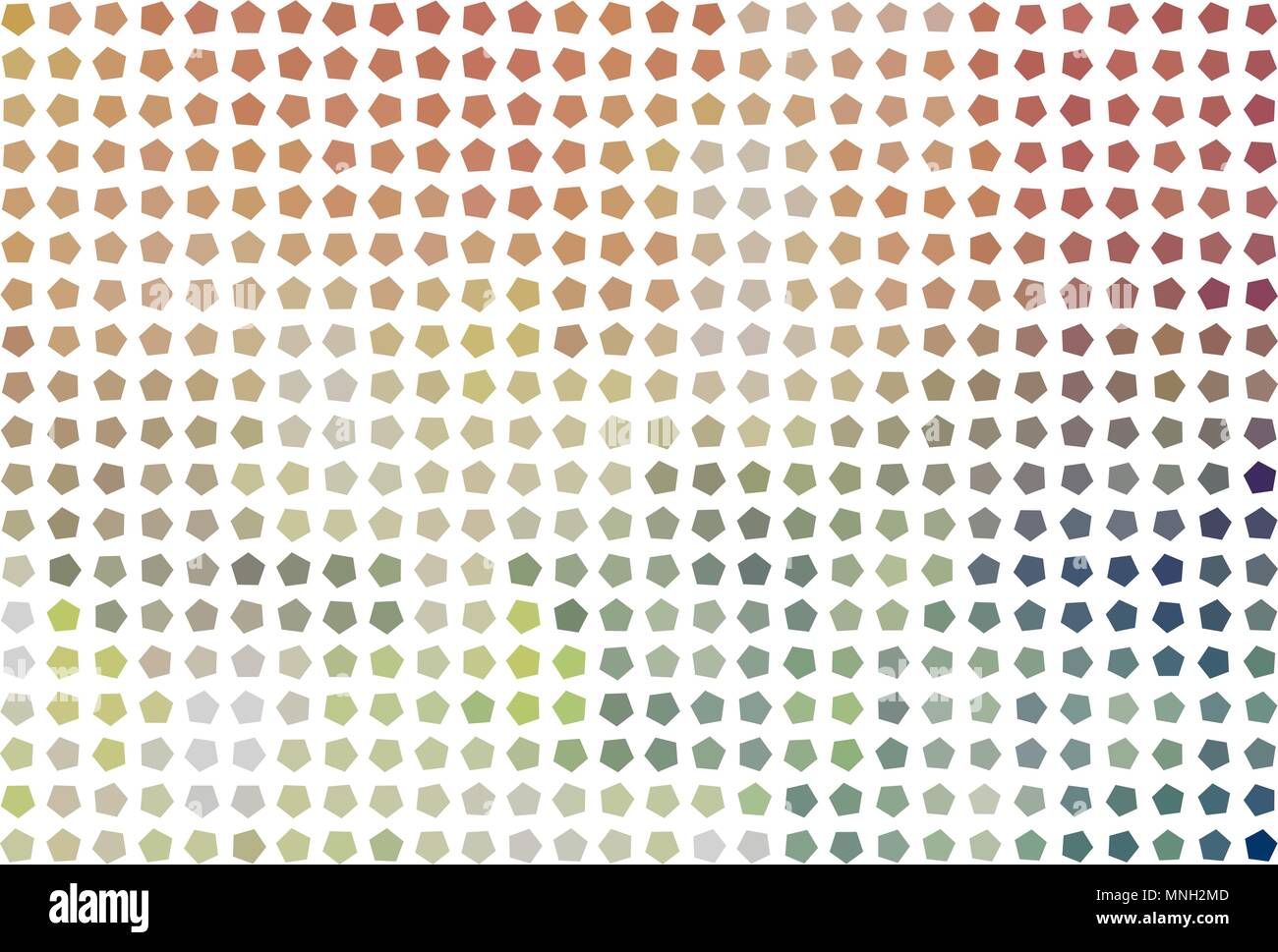 Background abstract pentagon pattern for design. Style of mosaic or ...