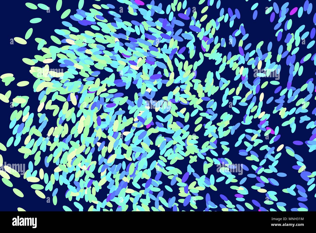 Conceptual background motion, particle or random pattern for design ...