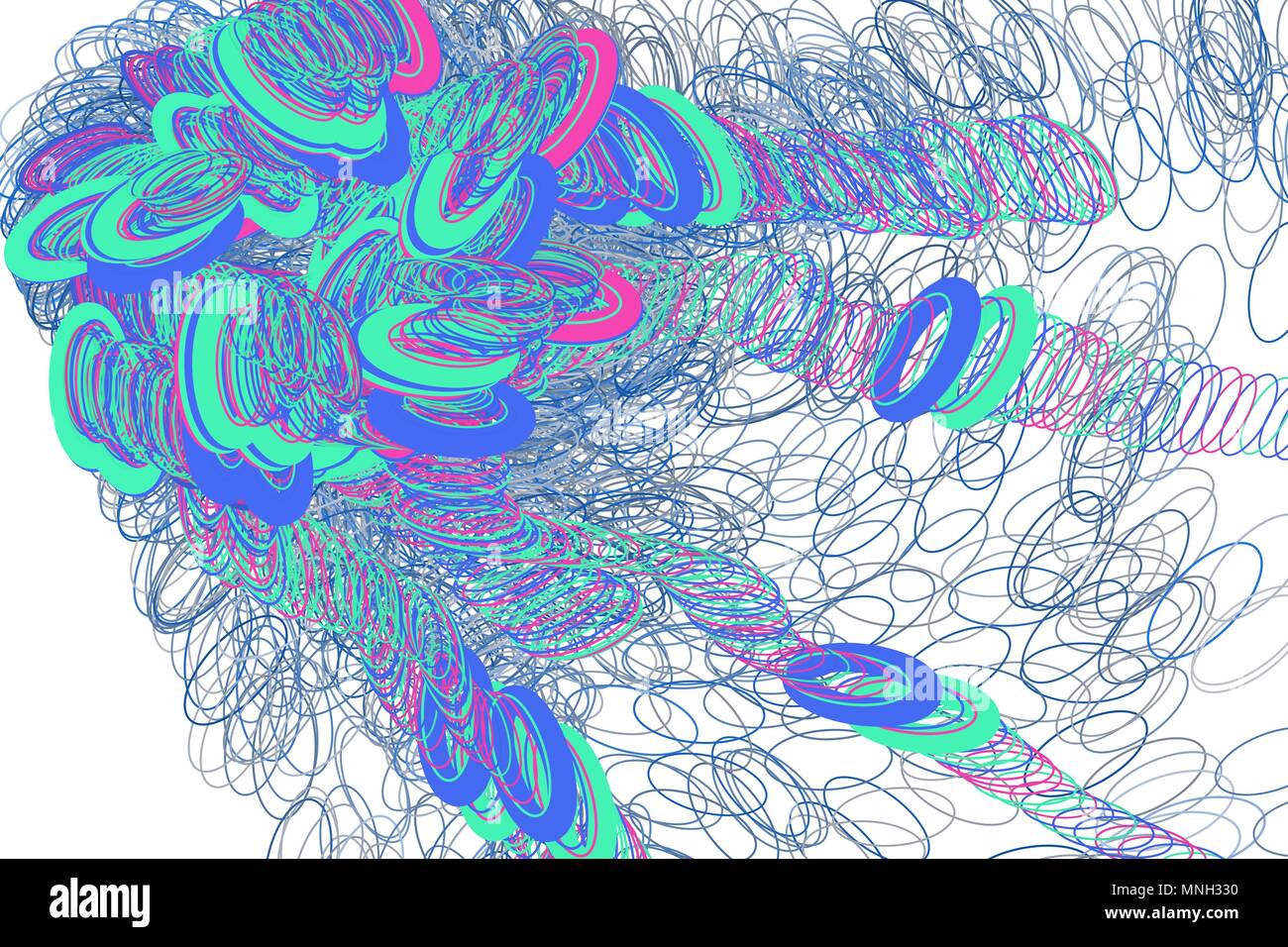 Abstract Colored Motion Particle Or Random Shape Pattern Good For Web Page Wallpaper Graphic