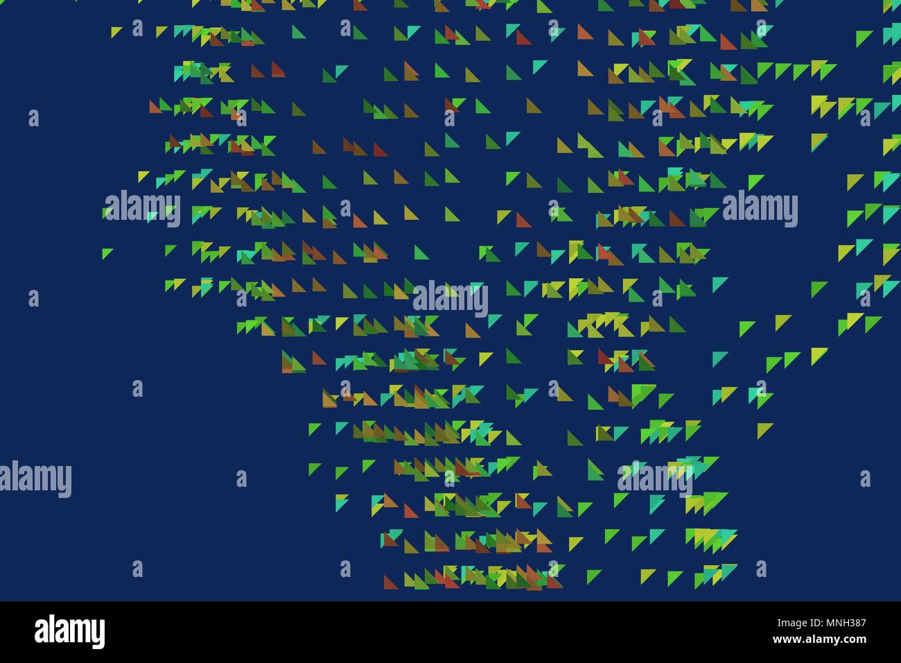 Shape Of Mixed Abstract Background Pattern Vector Illustration Graphic Stock Vector Image