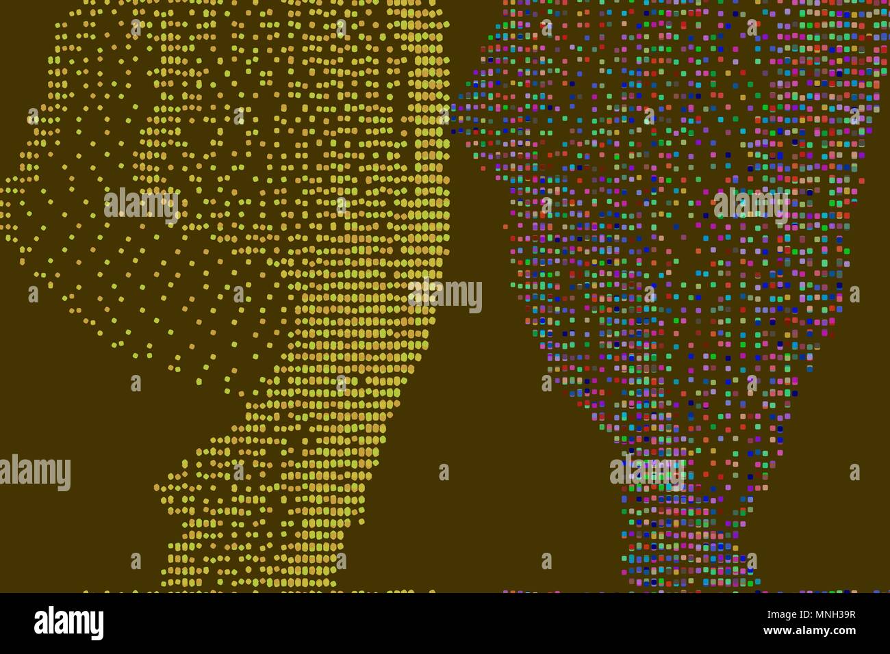 Abstract Background With Shape Of Mixed Pattern Vector Illustration Graphic Stock Vector Image