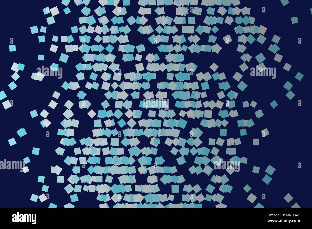 Color abstract square, rectangle pattern generative art background. Vector illustration graphic ...