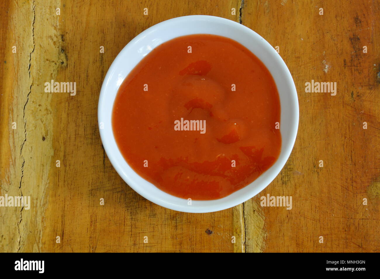 Little red chili sauce hi-res stock photography and images - Alamy