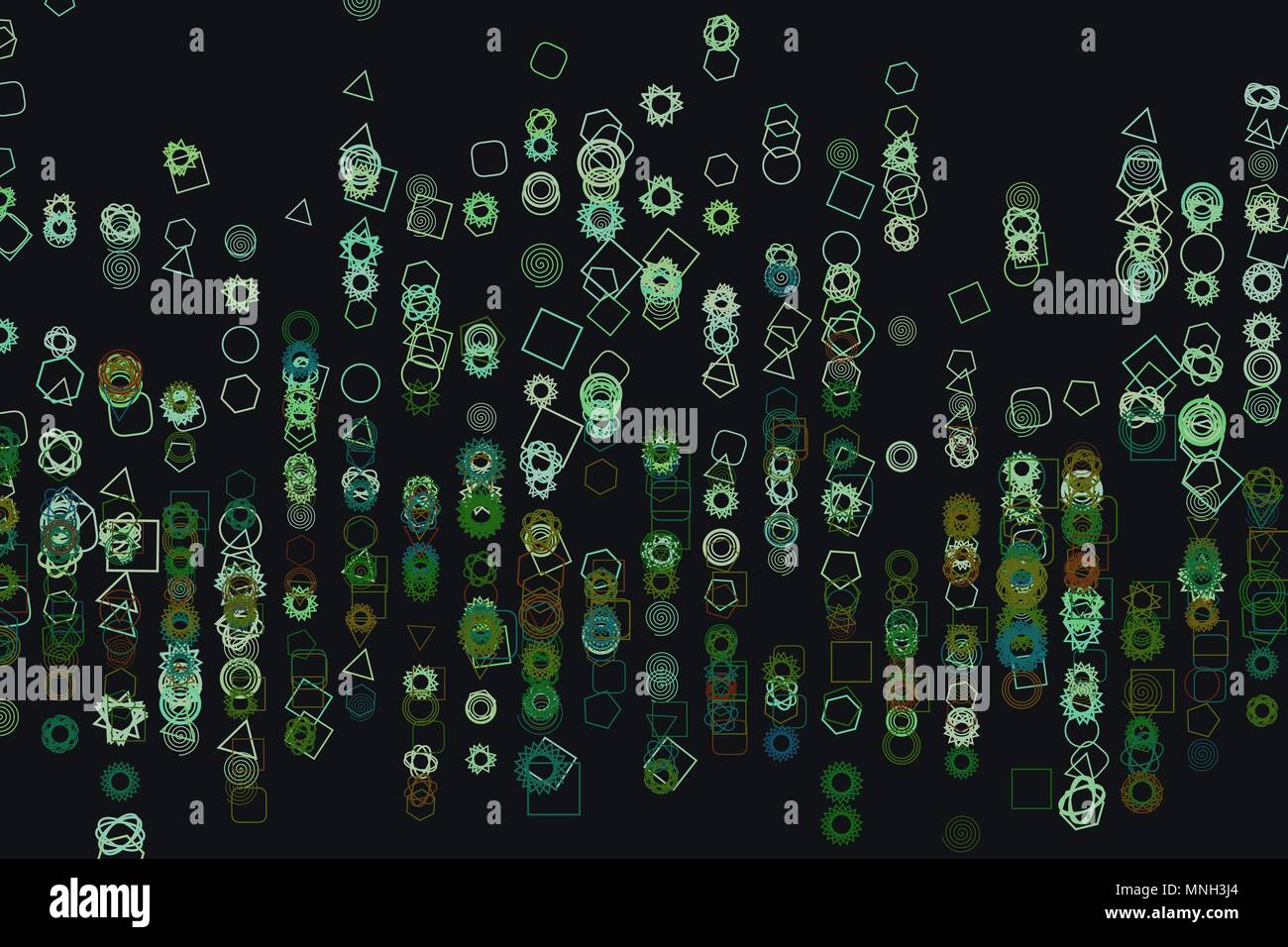 Background abstract mixed pattern for design. Vector illustration ...