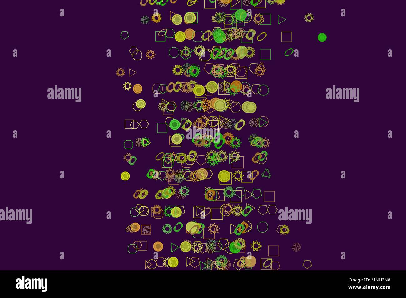 Abstract Geometric Mixed Pattern Colorful And Artistic For Graphic Design Catalog Textile Or