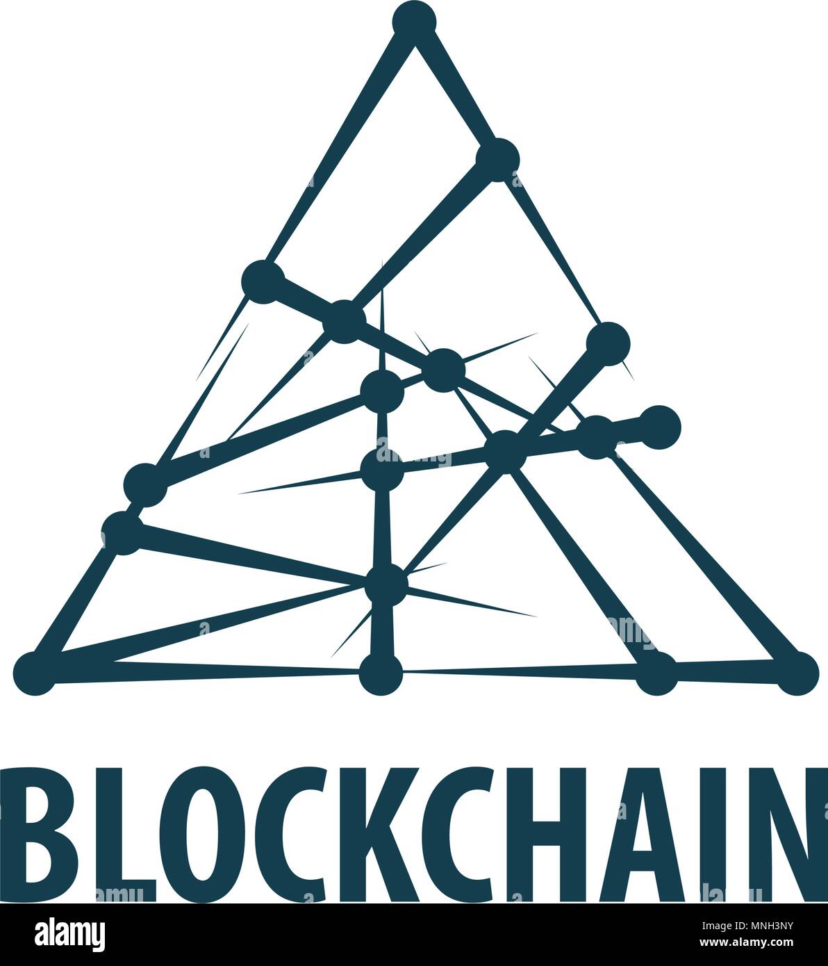 Vector logo blockchain Stock Vector Image & Art - Alamy