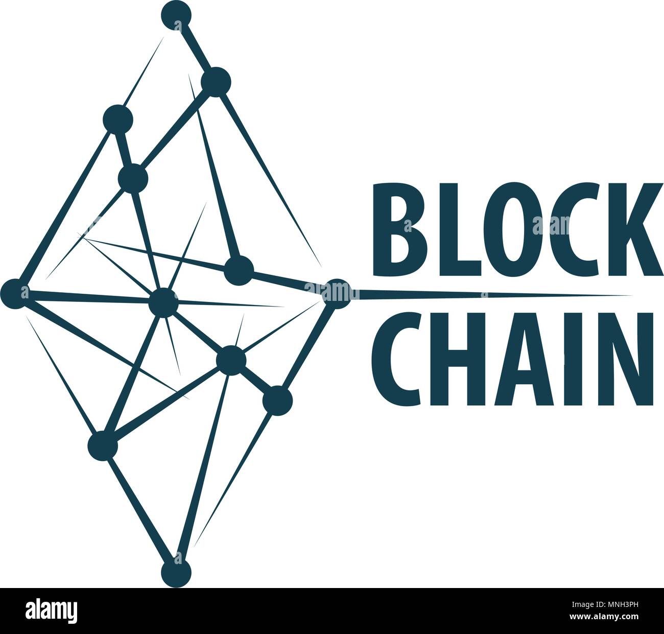 Vector logo blockchain Stock Vector Image & Art - Alamy