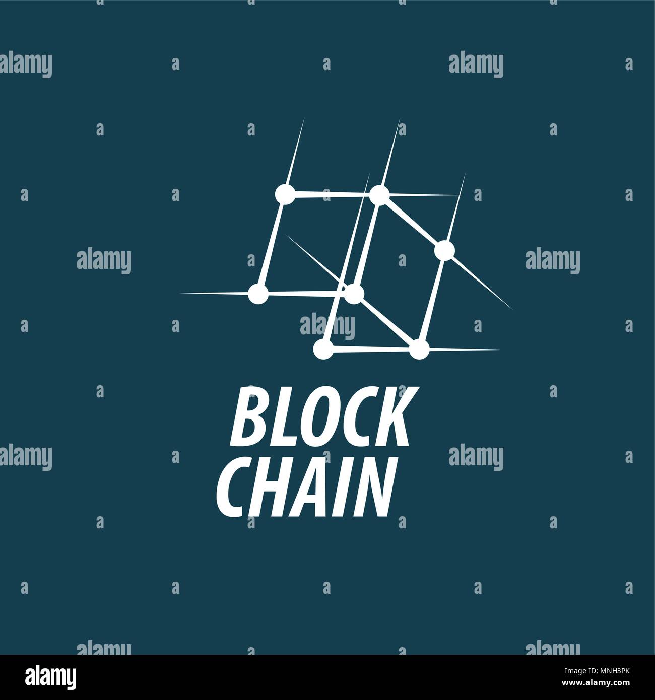 Vector logo blockchain Stock Vector Image & Art - Alamy