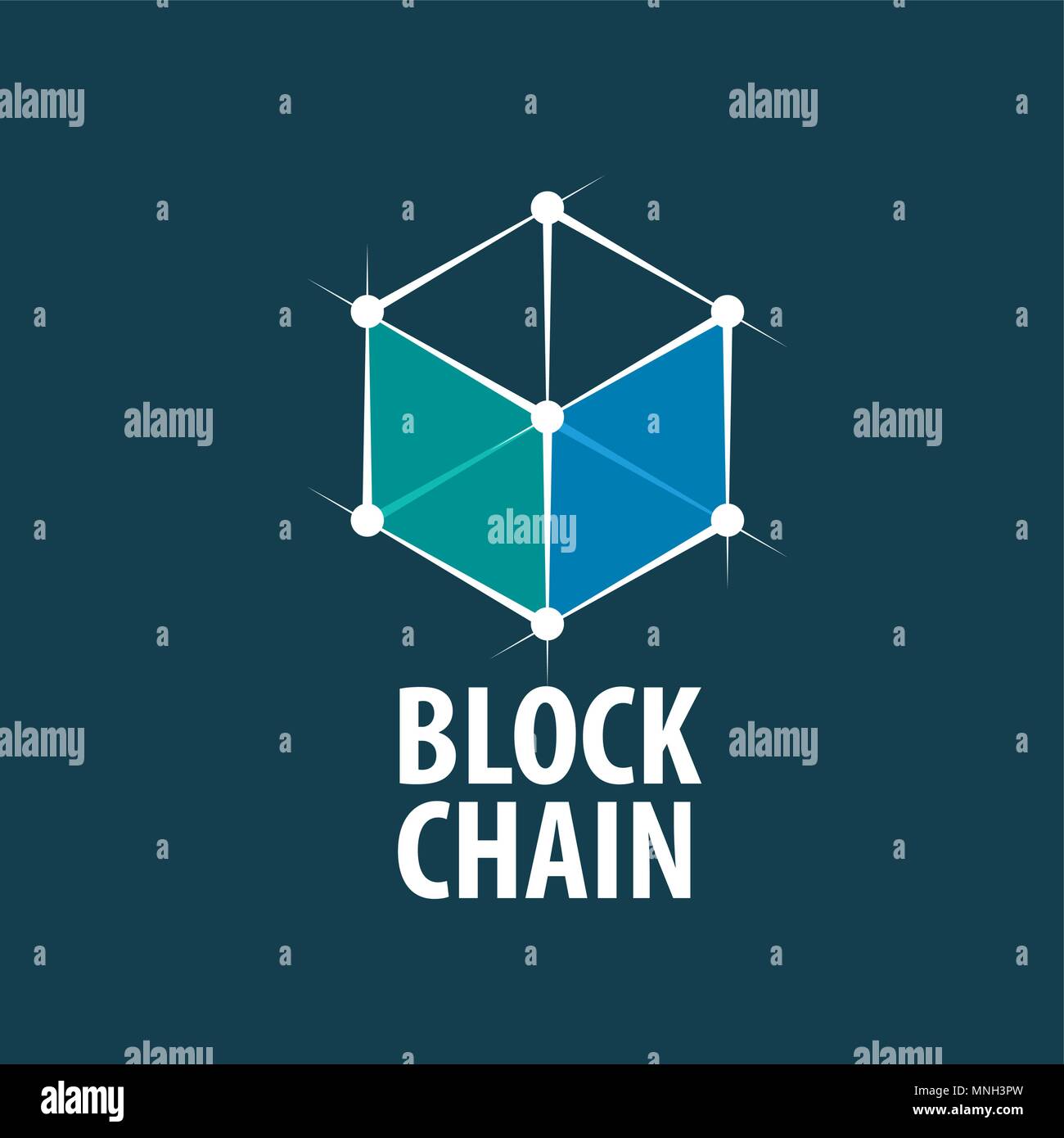 Vector logo blockchain Stock Vector Image & Art - Alamy
