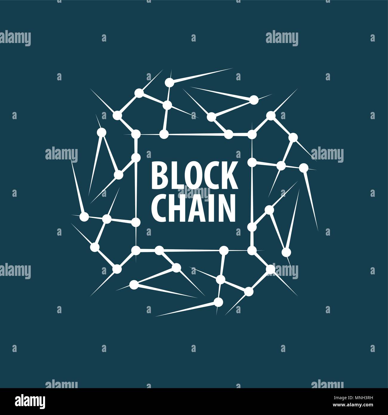 Vector logo blockchain Stock Vector Image & Art - Alamy